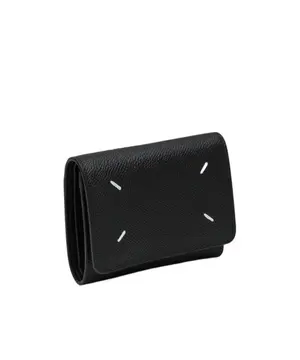 MAISON MARGIELA Four Stitches Wallet - Black