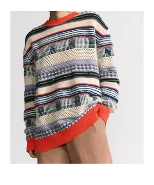 Dior Lewis Hamilton" Patterned Crew Neck Sweater