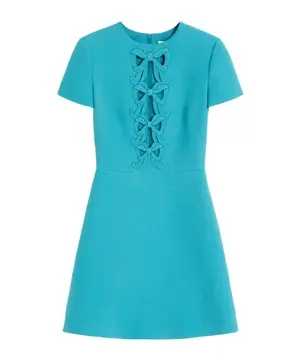 Valentino Garavani Bow Detailed Cut-out Dress