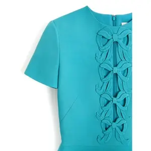 Valentino Garavani Bow Detailed Cut-out Dress