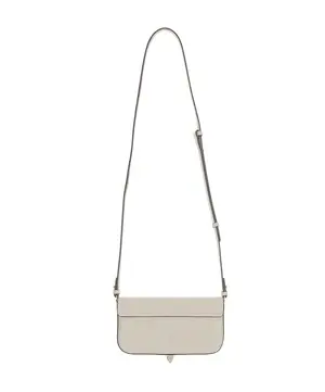 Pinko Logo Detailed Crossbody Bag - White