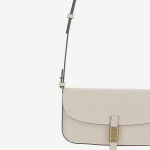 Pinko Logo Detailed Crossbody Bag - White