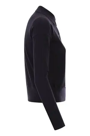 Max Mara Medeola Collared Button-up Cardigan - Black