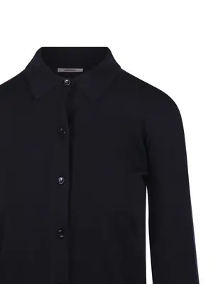 Max Mara Medeola Collared Button-up Cardigan - Black