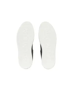Balmain B-court Lace-up Sneakers - Black