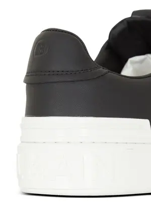 Balmain B-court Lace-up Sneakers - Black