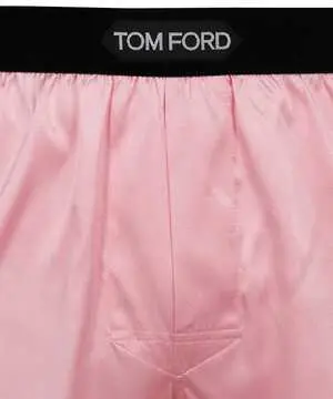 TOM FORD Logo Boxer Panties - Pink