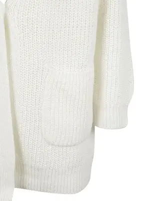 Fabiana Filippi Oversized Knitted Buttoned Cardigan