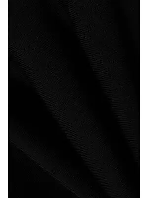 Loewe Viscose Blend Knit Pleated Mini Dress