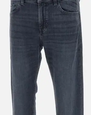 Hugo Boss Slim-fit Dark Wash Denim Jeans