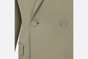 Dior Double-breasted Long-sleeved Blazer