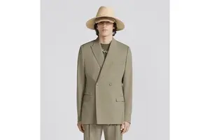 Dior Double-breasted Long-sleeved Blazer