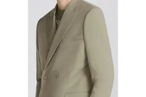 Dior Double-breasted Long-sleeved Blazer