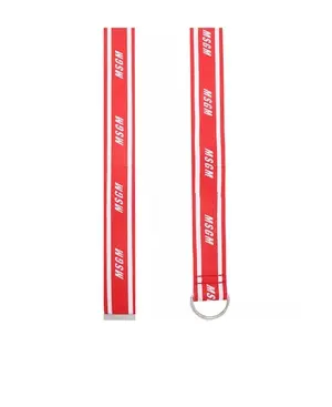 MSGM Logo Detailed Belt