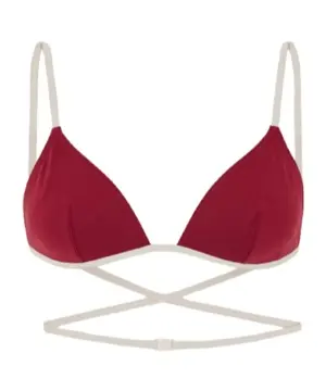ERES Karen Bikini Top - Red