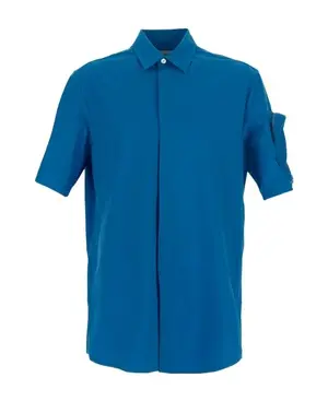 AMBUSH Cotton Pocket S/s Shirt Blithe Black