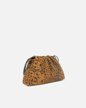 Pinko Leopard Printed Mini Clutch Bag