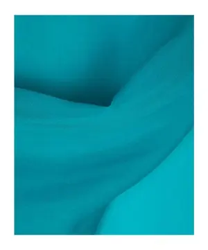 Alberta Ferretti Semi-sheer Scarf - Blue