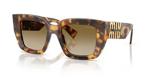 Miu Miu Square Acetate Sunglasses - Brown