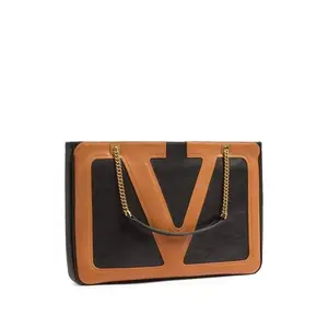 Valentino Garavani V Detail Chain Tote Bag