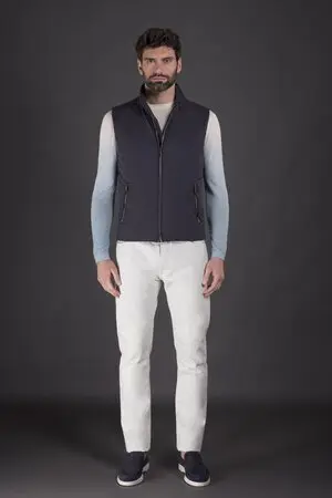 MOORER Zip-up Padded Gilet
