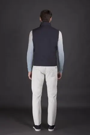 MOORER Zip-up Padded Gilet