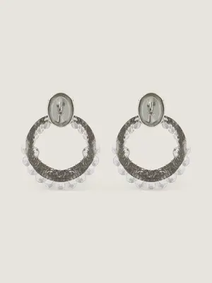 Givenchy Crystal Chandelier Clip Earrings