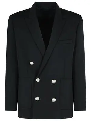 Balmain Grain De Poudre Blazer
