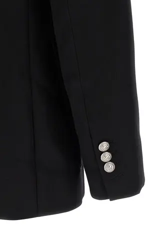 Balmain Double Breasted Long Sleeved Blazer