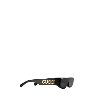 Gucci Geometric Shaped Frame Sunglasses
