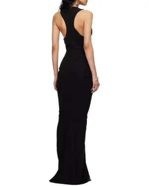 Christopher Esber Vivenda Drape Front Maxi Dress