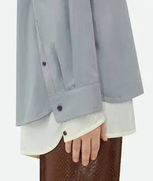 Bottega Veneta Double Layer Long-sleeved Shirt