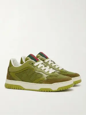 Gucci Re-web Sneakers - Green