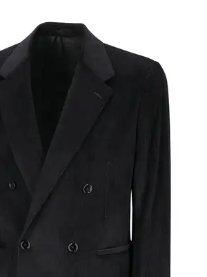 LARDINI Double-breasted Corduroy Jacket
