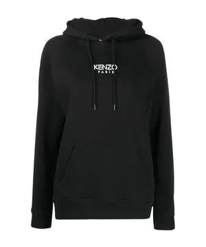 Kenzo Logo Print Casual Hoodie