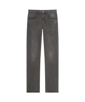 Givenchy Black Wash Bottoms For Men