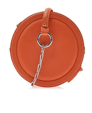 VIVIENNE WESTWOOD Round Shoulder Bag With Logo Detail