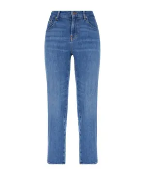 7 For All Mankind Calie Straight Jeans