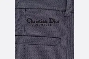 Dior Cropped Shorts With Embroidered Logo