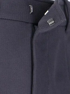 Dior Cropped Shorts With Embroidered Logo