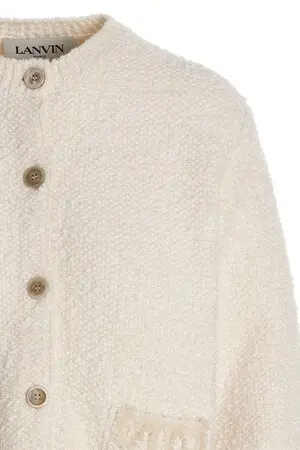LANVIN Embellished Button-up Cardigan