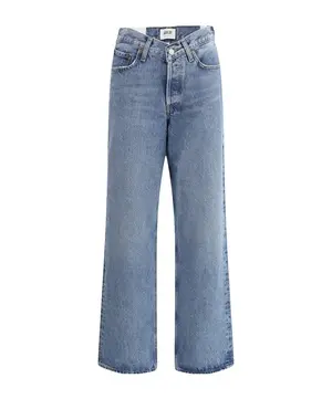 AGOLDE Five-pocket Denim Trousers