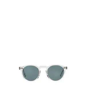 Oliver Spencer Round Sunglasses - Green