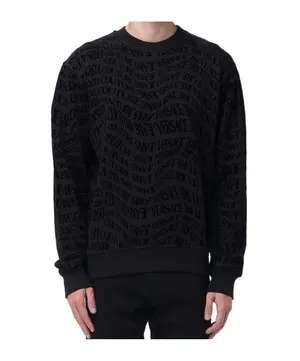 Versace Logo Print Sweatshirt