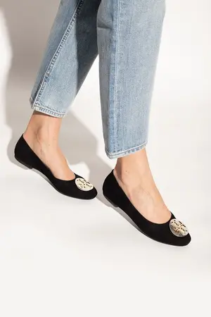Tory Burch Claire Ballet Flat - Black