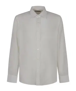 Canali Classic Long-sleeve Shirt - White