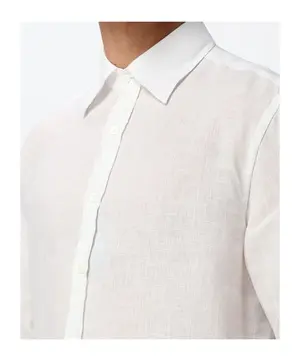 Canali Classic Long-sleeve Shirt - White