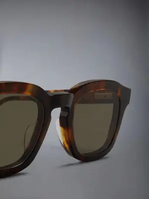 Thom Browne Square Frame Sunglasses - Green