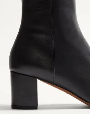 Valentino Garavani Vlogo Signature Ankle Boots - Black/coffee
