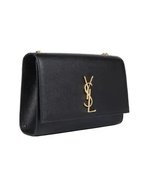 Saint Laurent Kate Medium Shoulder Bag - Black